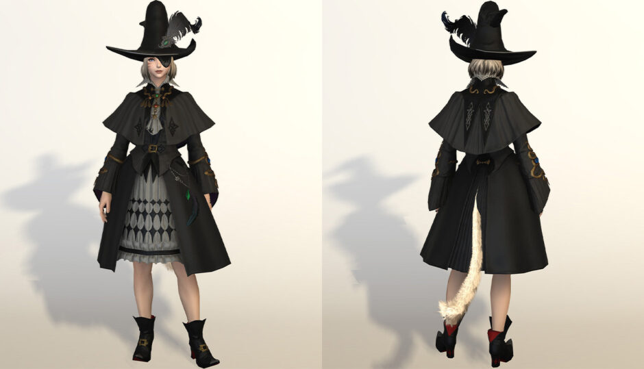 【FF14】AF4 アイディアル・ウィッケ装備の見た目【黒魔道士装備】 | FF14 ゆんのぼうけん