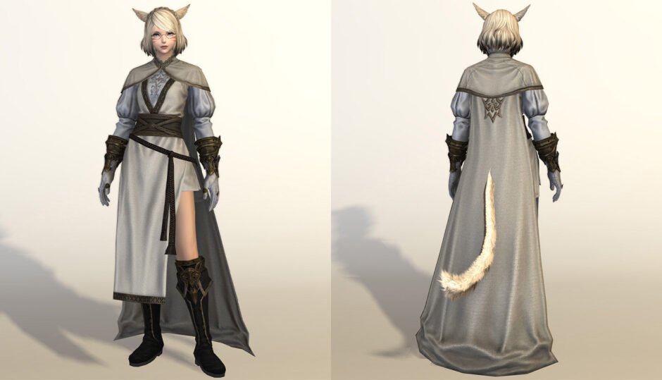【FF14】AF4 テラペウテス装備の見た目【賢者装備】 | FF14 ゆんのぼうけん