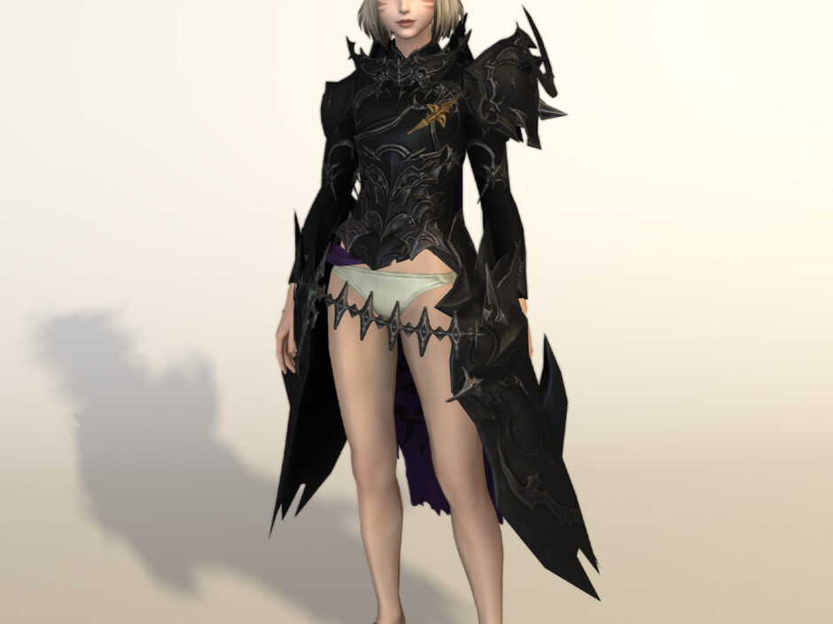 【FF14】AF3 アビス装備の見た目【暗黒騎士装備】 | FF14 ゆんのぼうけん