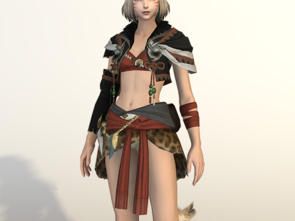 【FF14】AF3 パシフィスト装備の見た目【モンク装備】 | FF14 ゆんのぼうけん