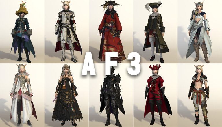 【FF14】全ジョブのAF3装備の見た目【アーティファクト装備】 | FF14 ゆんのぼうけん