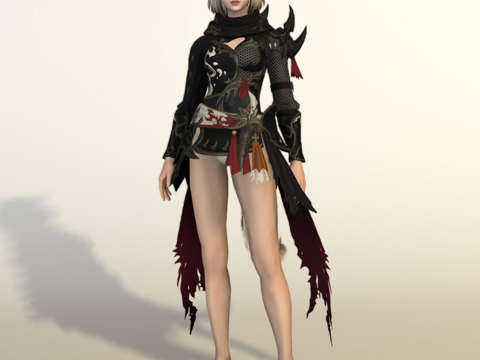 【FF14】AF3 影隠装備の見た目【忍者装備】 | FF14 ゆんのぼうけん