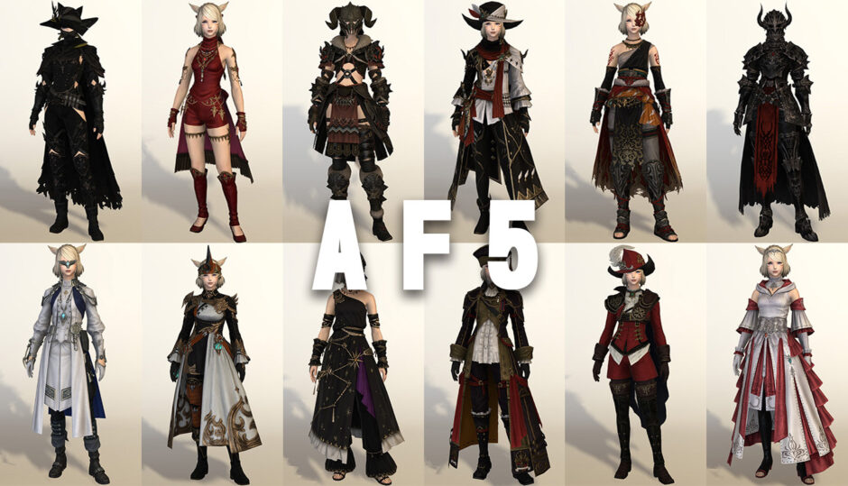 【FF14】全ジョブのAF5装備の見た目【アーティファクト装備】 | FF14 ゆんのぼうけん