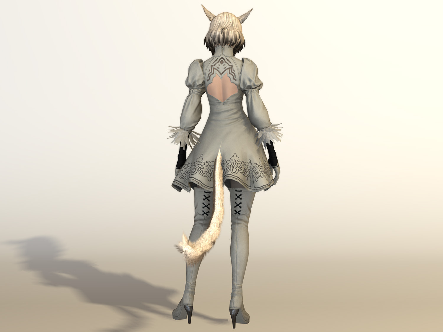 【FF14】二号B型装備の見た目【ニーア装備】 | FF14 ゆんのぼうけん